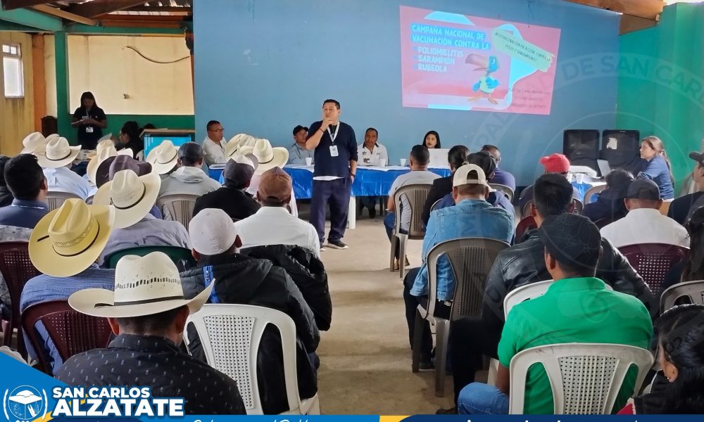 Reunión de COMUDE del mes de Julio – Municipalidad de San Carlos Alzatate